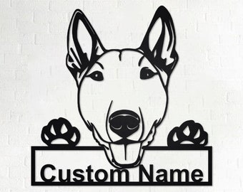 Bull Terrier Sign - Etsy