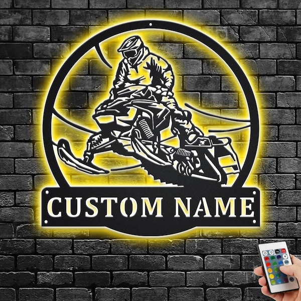 Snowmobile Wall Art - Etsy