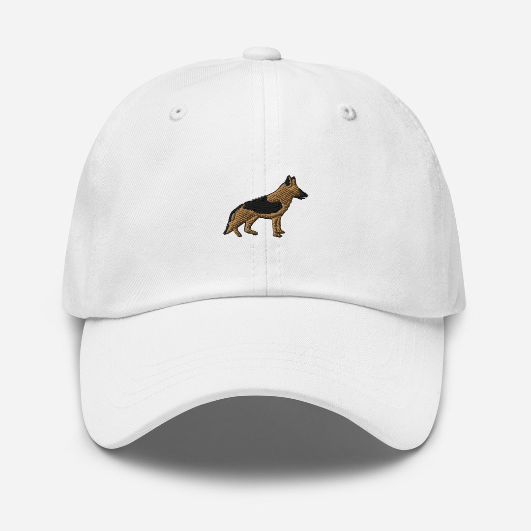 German Shepherd Cap, Embroidered GSD Baseball Cap, German Shepherd Hat ...