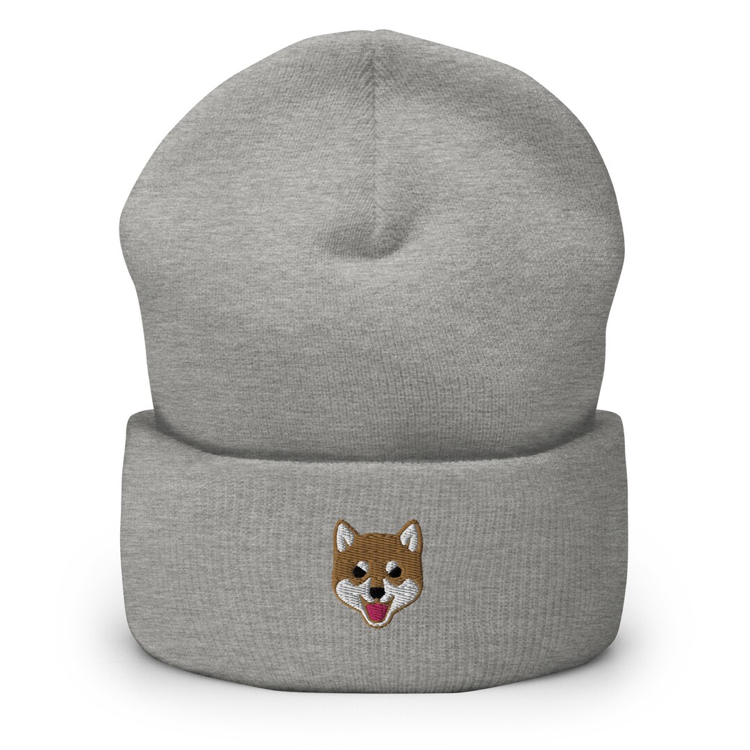 Shiba Inu Hat, Shiba Dog Beanie, Shiba Embroidered Beanie Hat, Shiba ...