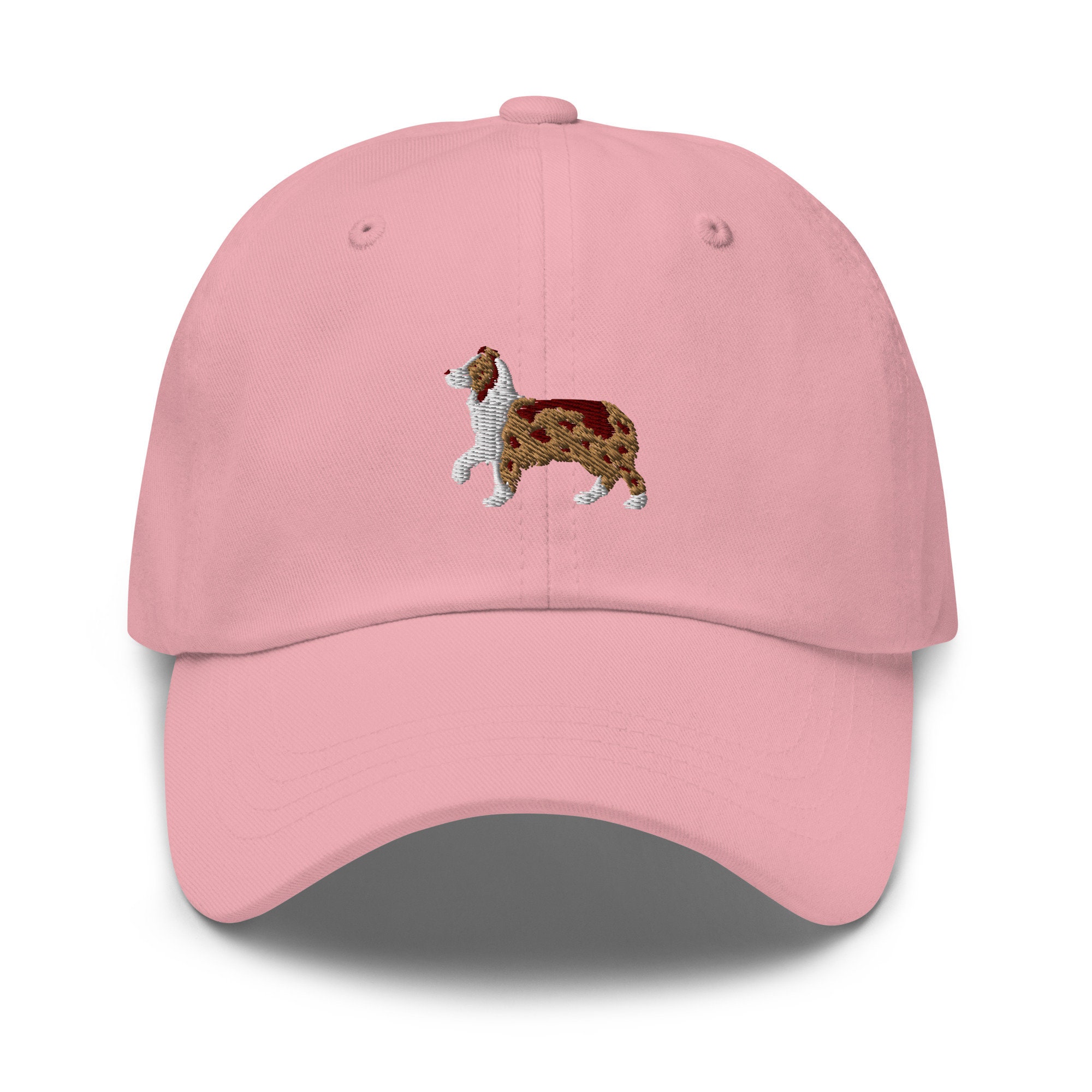 Red Merle Australian Shepherd Hat, Embroidered Aussie Shepherd Baseball ...