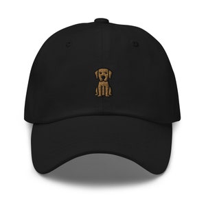 Labrador Retriever Hat, Embroidered Labrador Baseball Cap, Yellow Lab ...