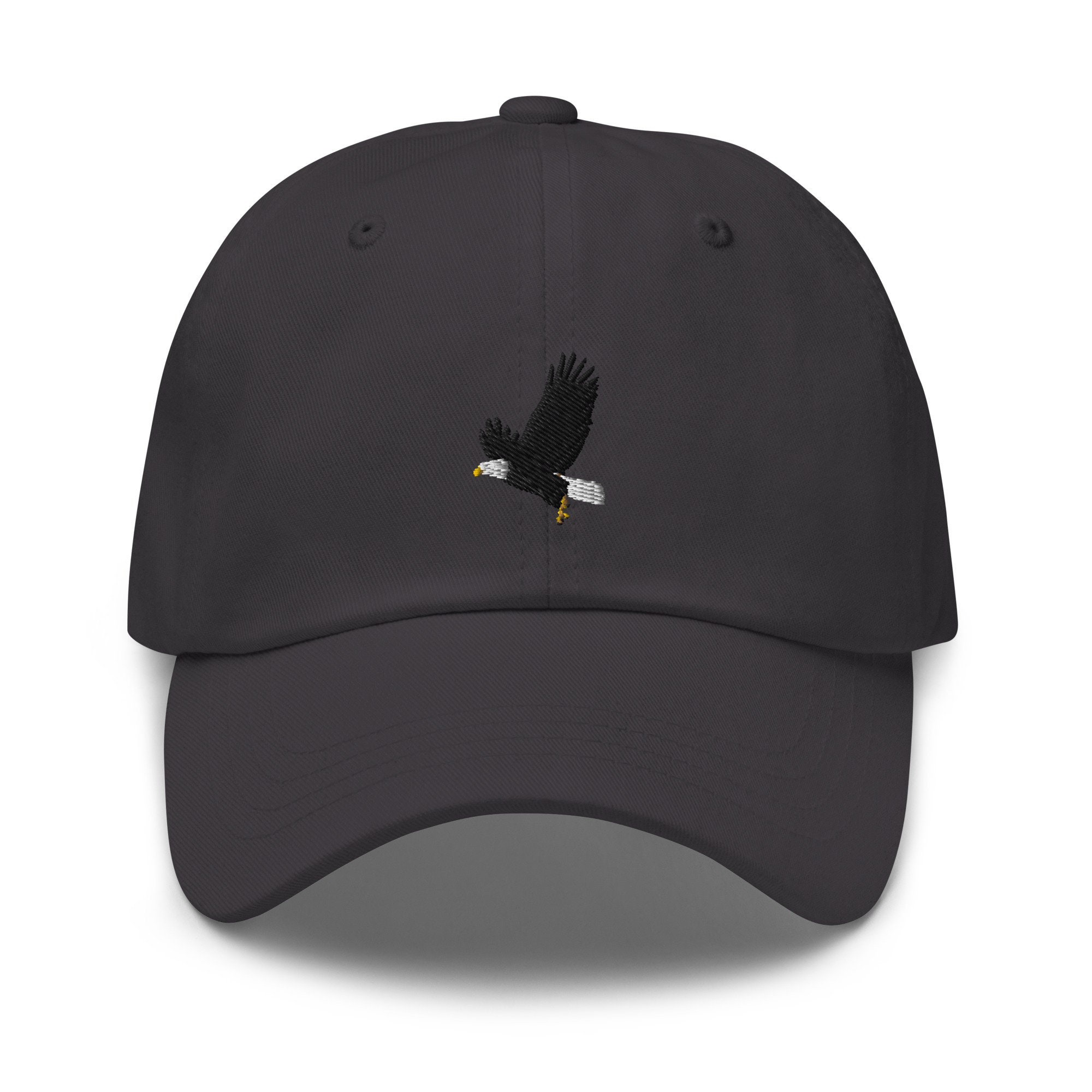 Embroidered Eagle Baseball Cap, Bald Eagle Hat, Eagle Lover Dad Hat ...