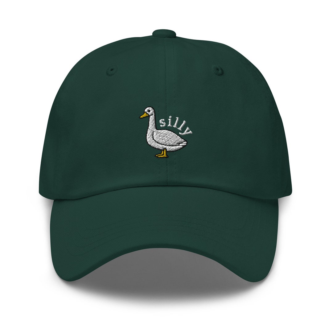 Silly Goose Embroidered Cap, Silly Goose Baseball Cap, Silly Goose Dad ...