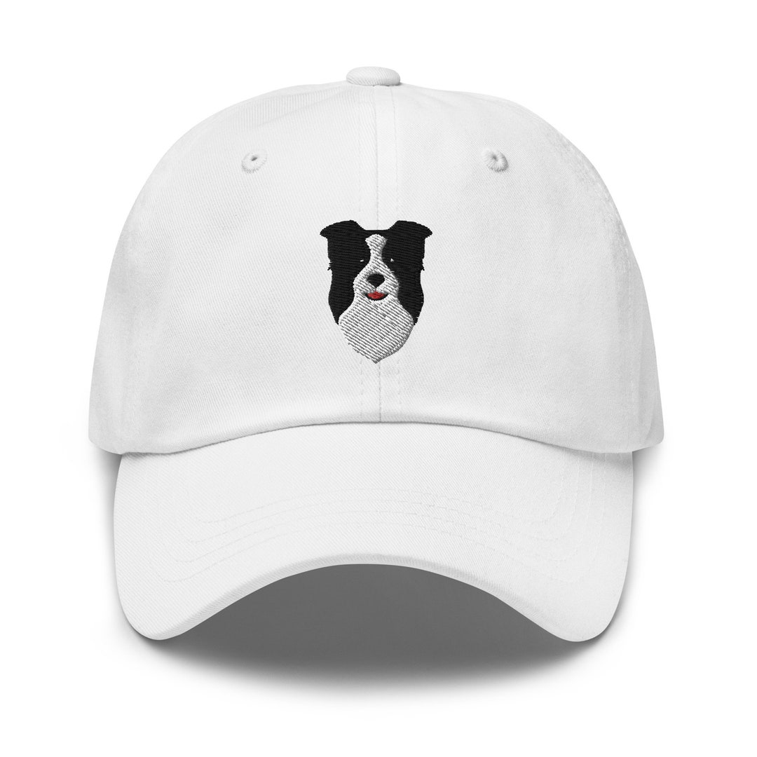 Border Collie Cap Cute Embroidered Border Collie Baseball - Etsy