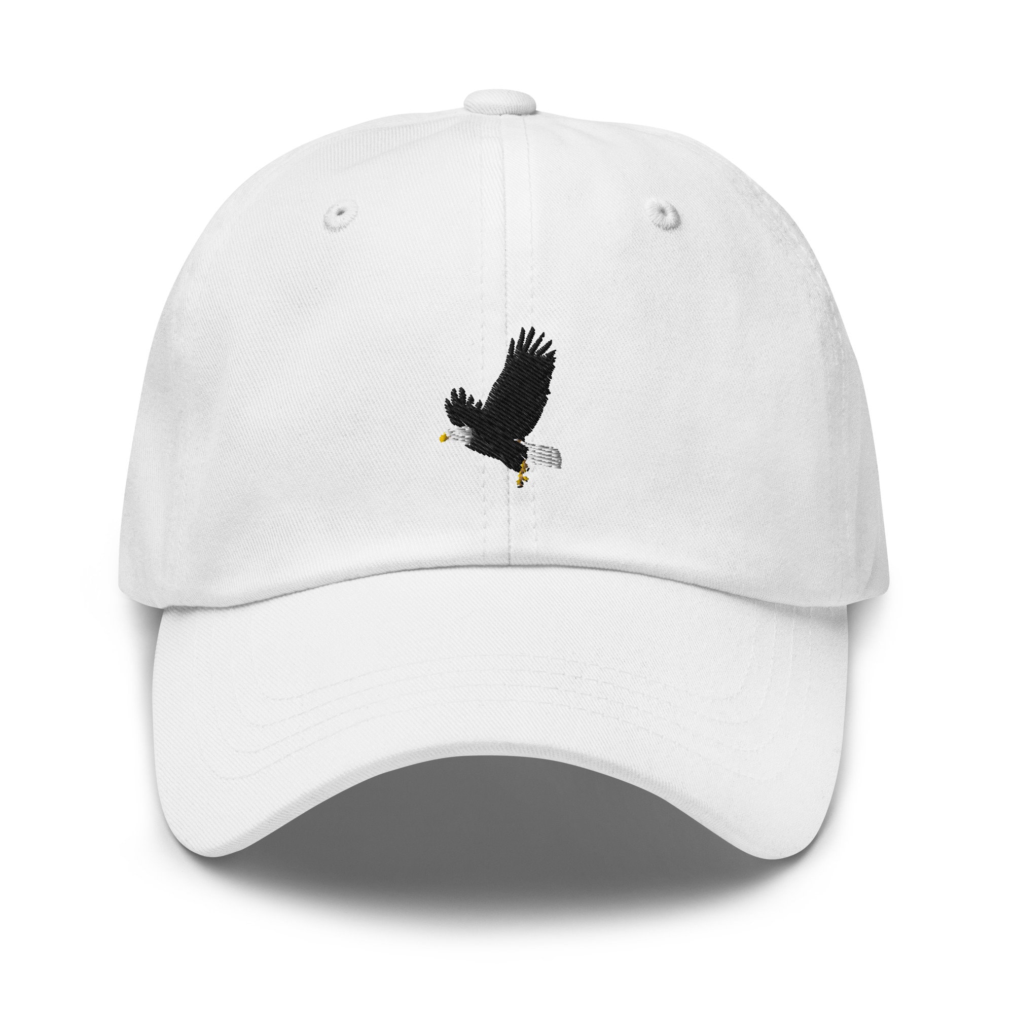 Embroidered Eagle Baseball Cap, Bald Eagle Hat, Eagle Lover Dad Hat ...