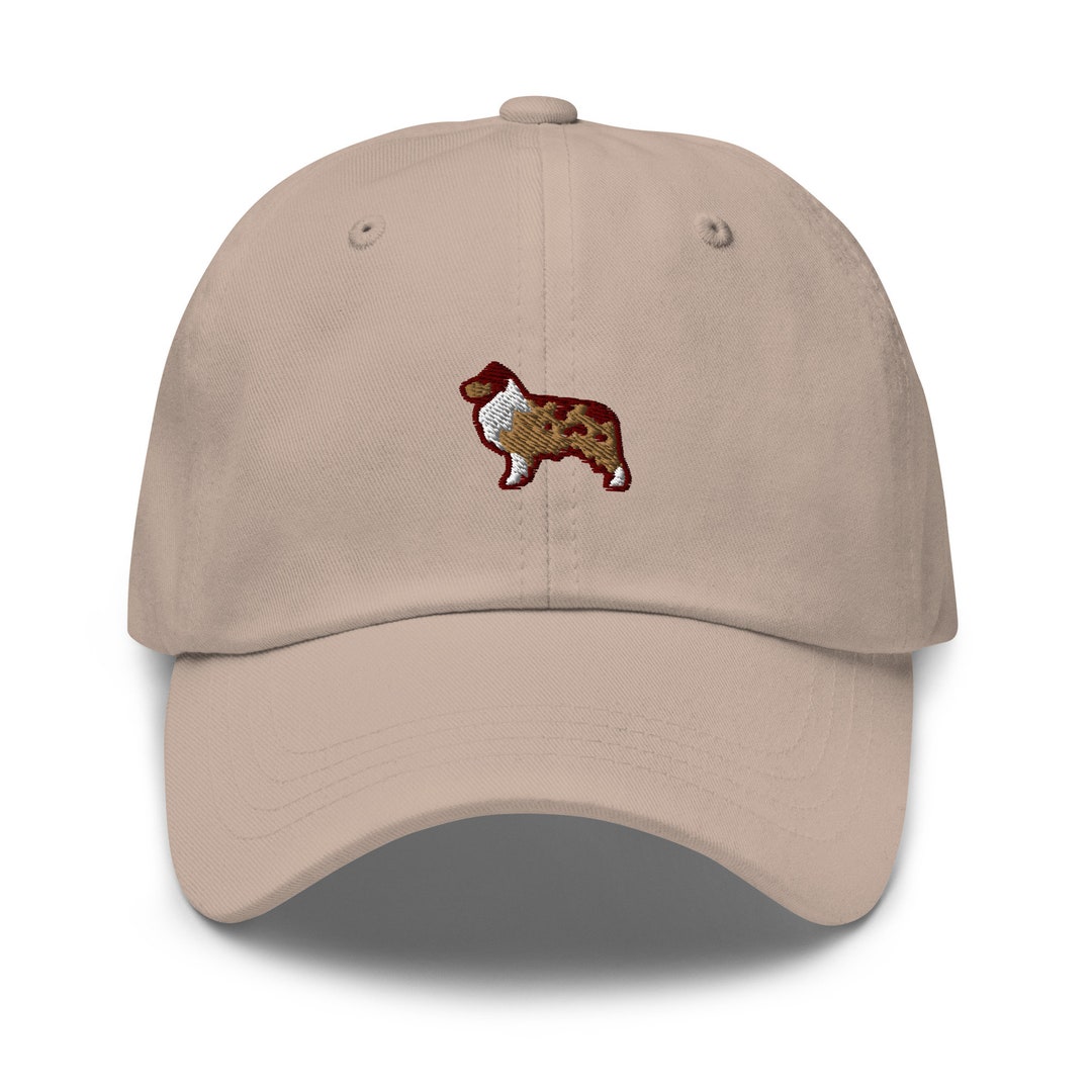 Red Merle Australian Shepherd Hat, Red Merle Tricolor Aussie ...