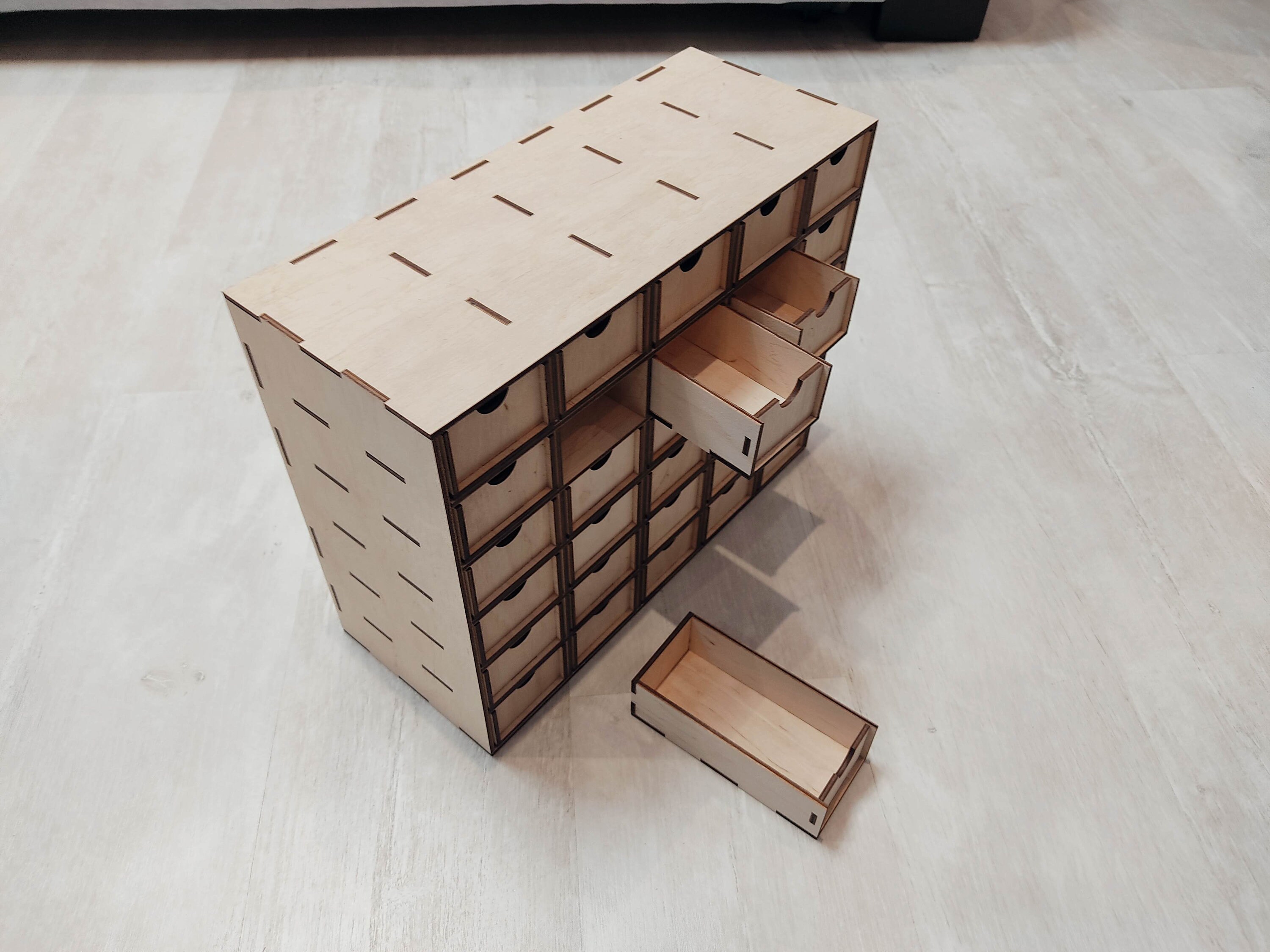 Organizer 30pc Box Vector File Storage Box Organizer Laser - Etsy