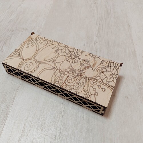 Jewelry Box.svg DXF CDR Vector Plans Glowforge Files - Etsy