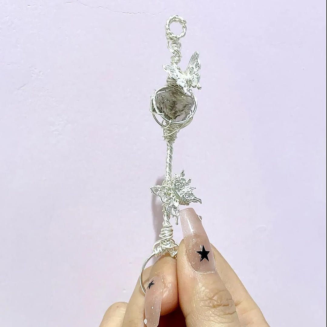 Crystal Cigarette Holder for Your Finger,smoking Holder Ring, Crystal ...