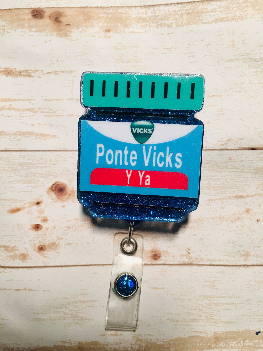 Ponte Vick’s Y Ya Interchangeable Glitter Badge Reel - Etsy