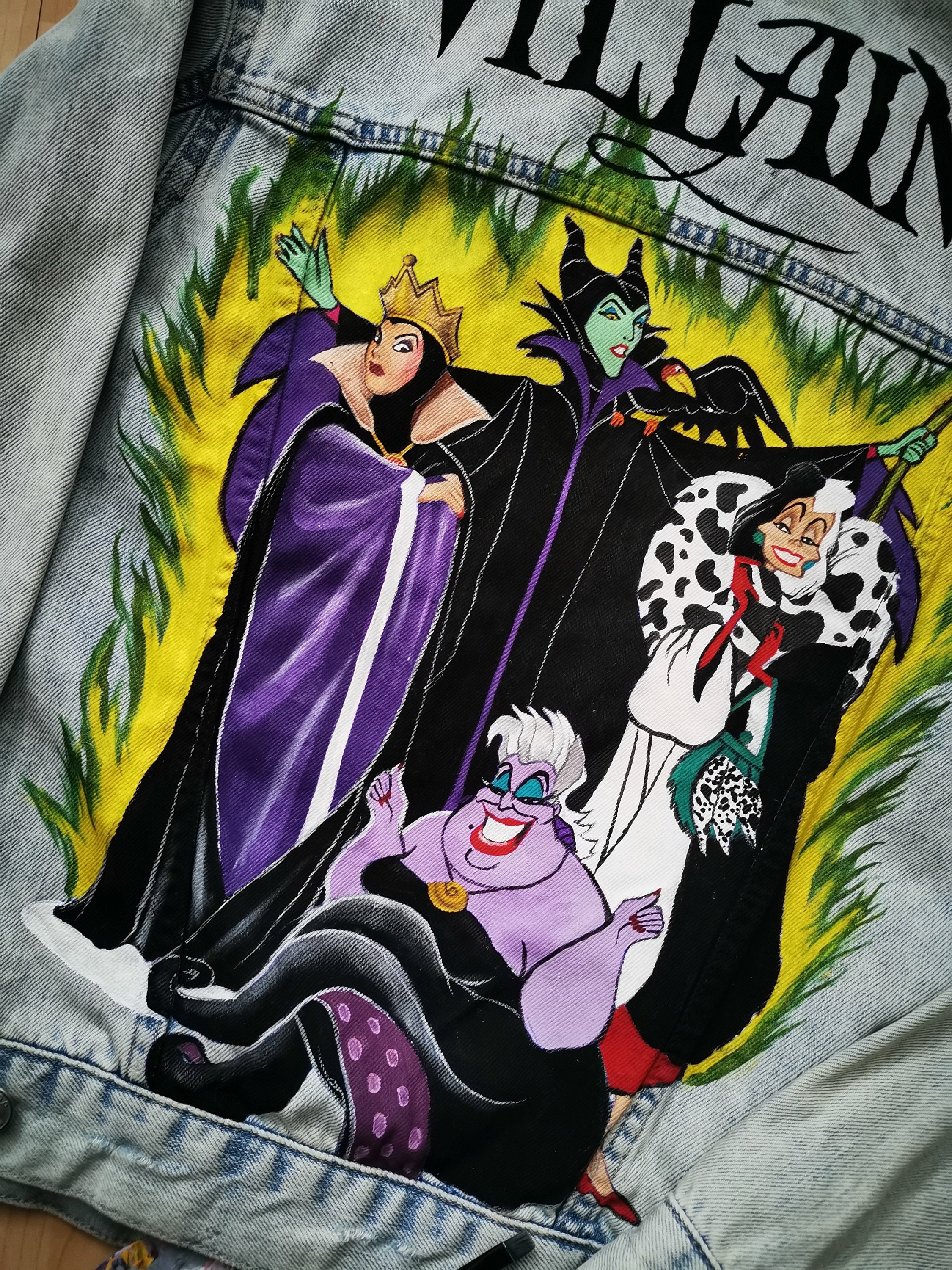 Disney Villains Evil Queen Ursula Maleficent Cruella Handmade Custom ...