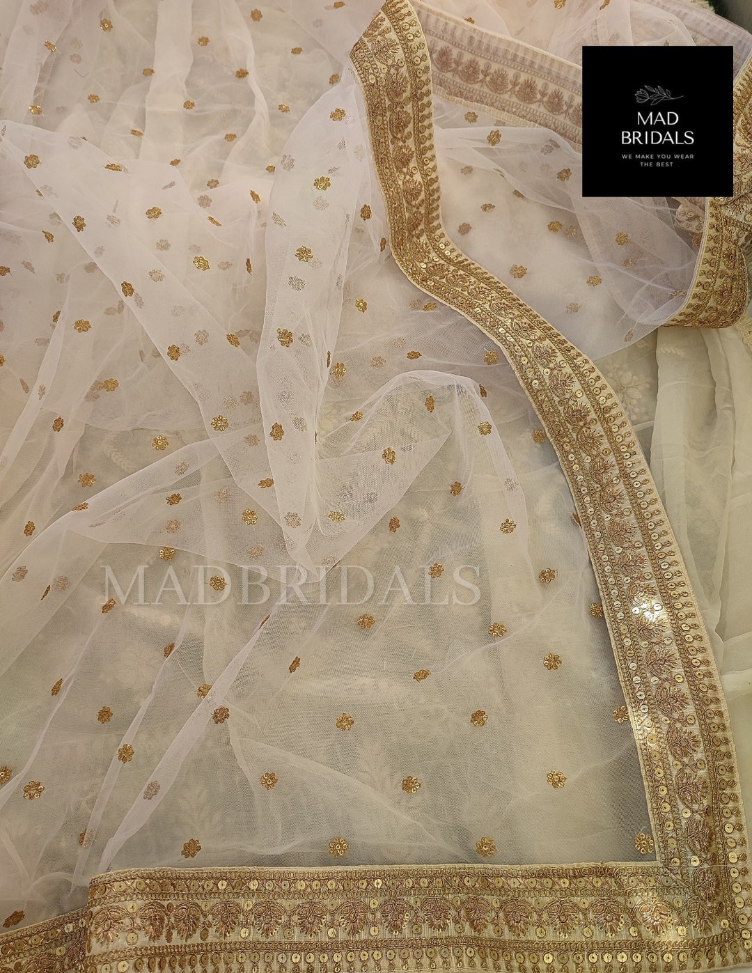 Handmade Ivory Bridal Saree ,wedding With Blouse Wedding Lehenga Latest ...