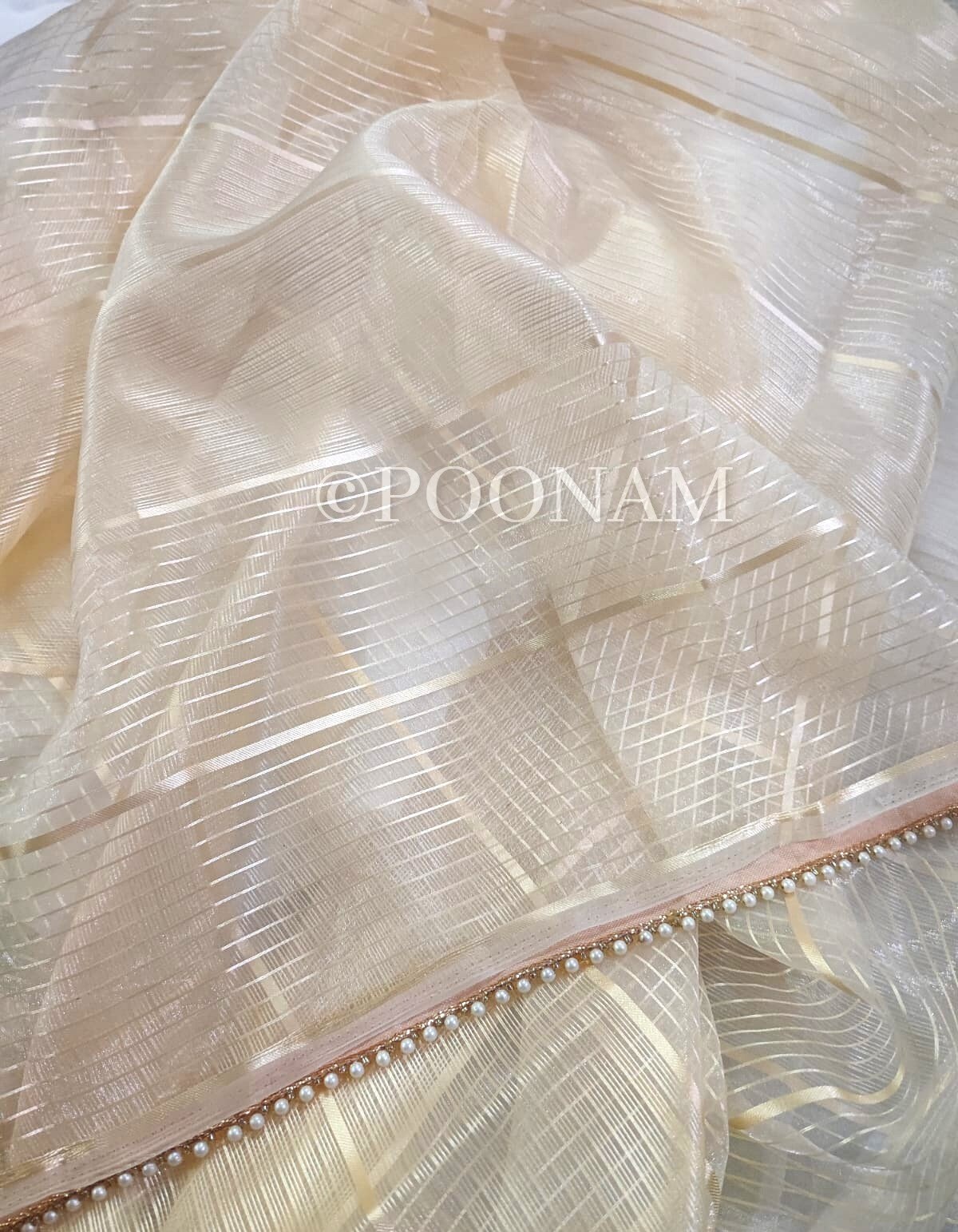 Sabyasachi Pearl Saree, Wedding Saree, Pearl Saree,designer Saree ...