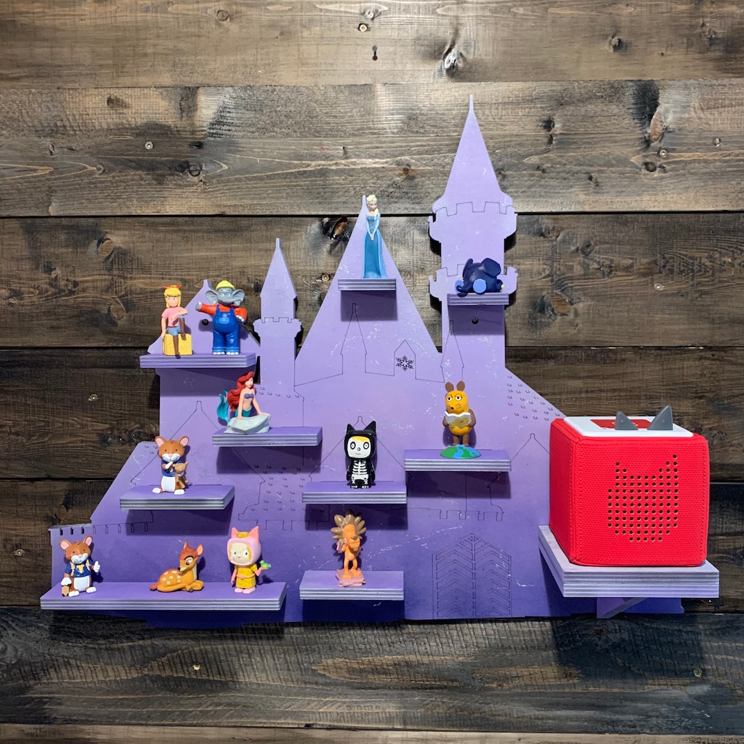 Toniebox Shelf Queen / Princess Castle | Storage for Music Box & Tonie ...
