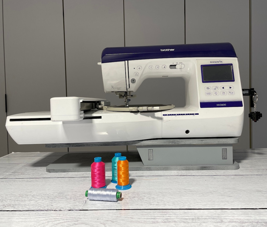 Elevation for Embroidery Machine Free-arm Machine Sewing Machines From ...