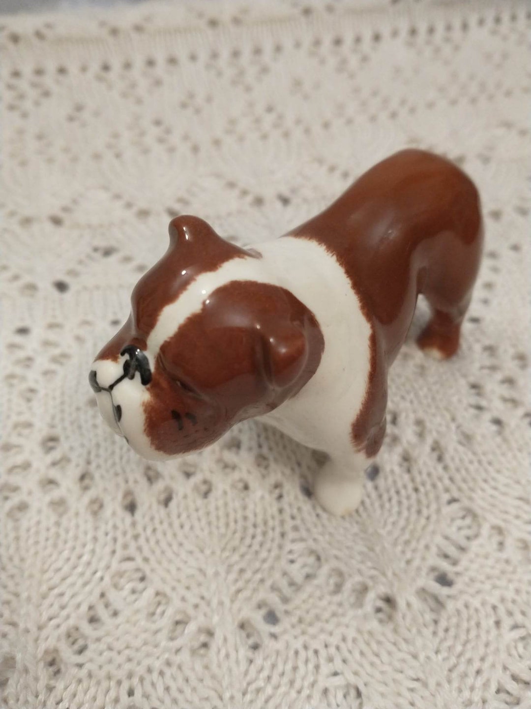Beswick England Bulldog Figurine Bosun - Etsy