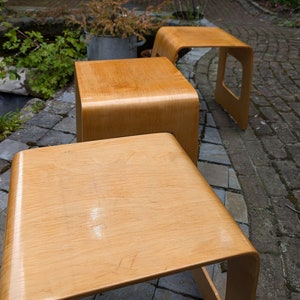 REFURBISHED! Ikea Benjamin Vintage Plywood Ikea Stool Benjamin by Lisa ...