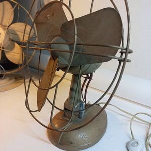 Vintage 1950's 1960's Cool Design Electric Table-desk Fan Industrial - Etsy