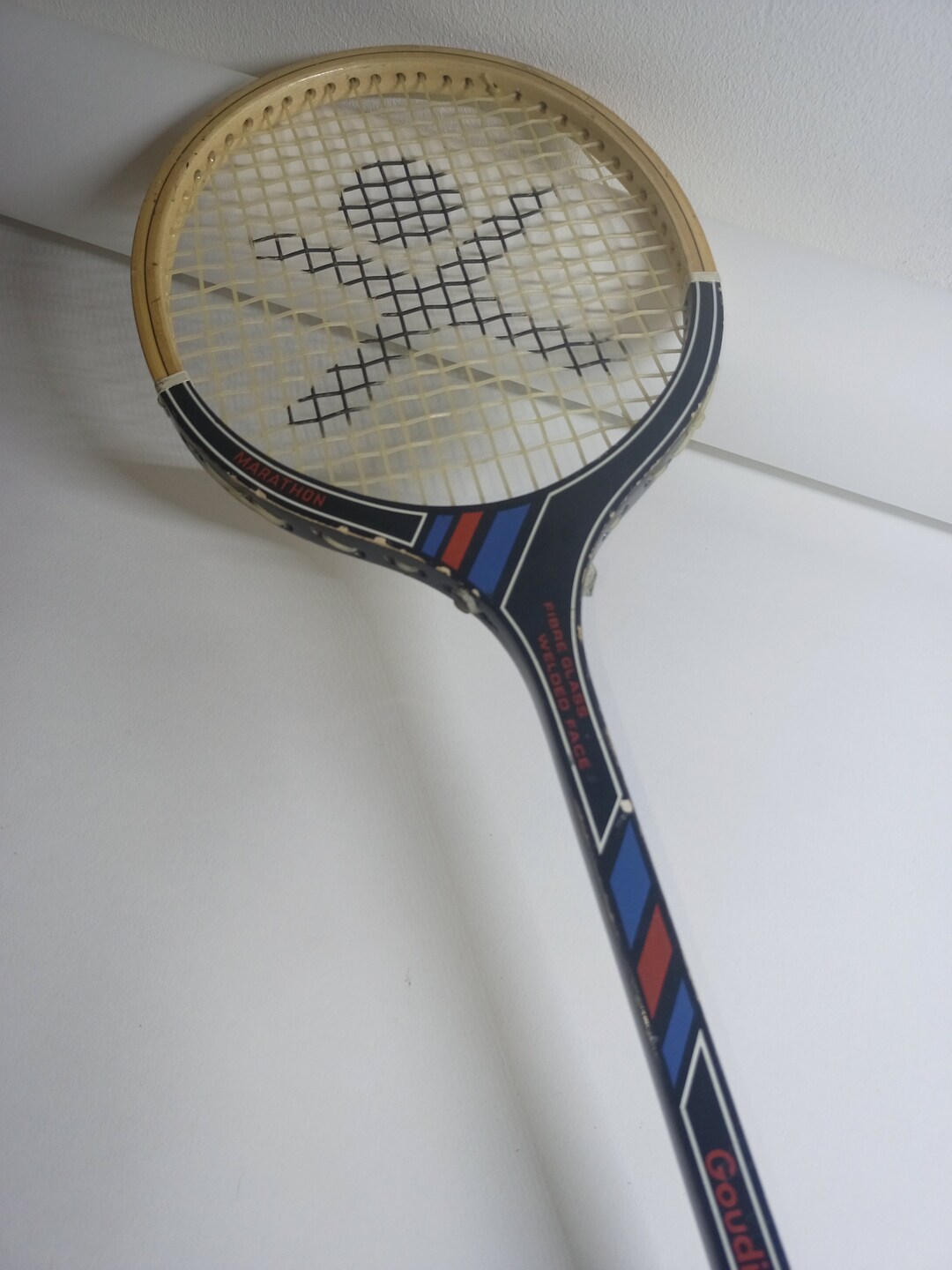 Vintage Wooden Squash Racket Incl Free Wooden Badminton Racket Blue - Etsy