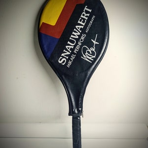 Vintage Collectors Racket Snauwaert Mikael Pernfors AUTOGRAPH Good ...