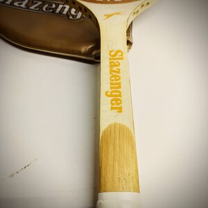 Slazenger Tennis Racket 'meteor' England Frame Rare Good Condition. - Etsy