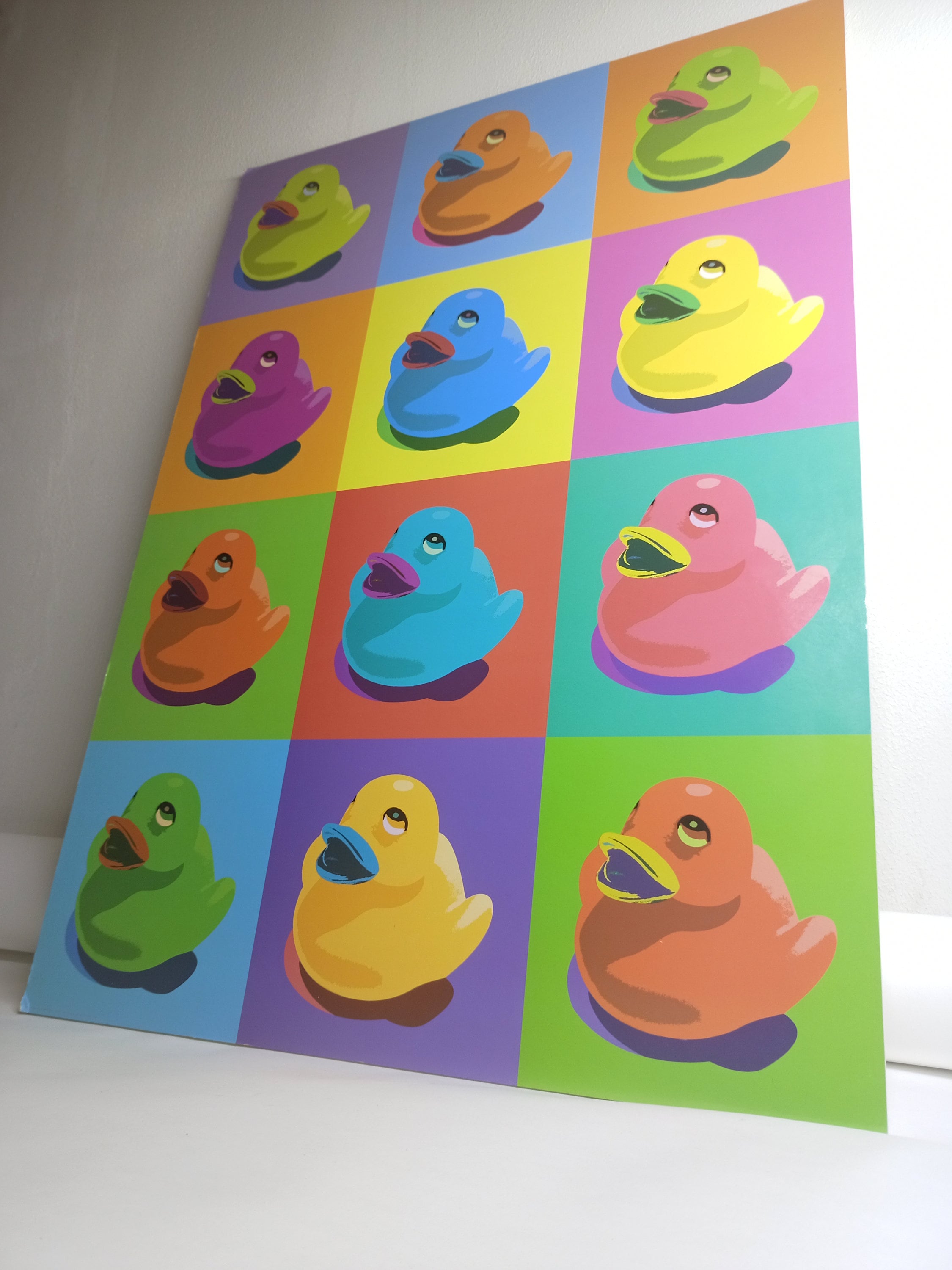 Kinsta POP Art Vintage Ikea Poster - Kinsta - Warhol Style Poster ...