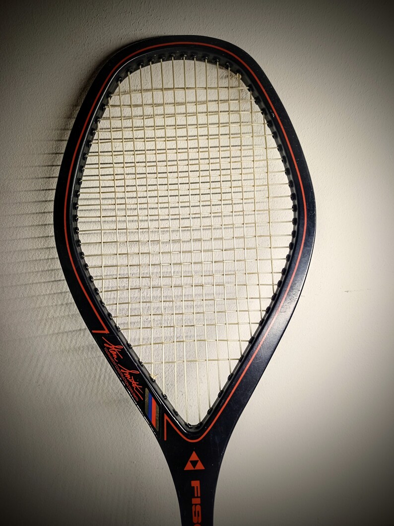 Cool Shaped Vintage FISCHER Tennis Racket - Super Form Stan Smith ...
