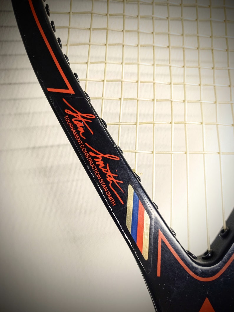 Cool Shaped Vintage FISCHER Tennis Racket - Super Form Stan Smith ...
