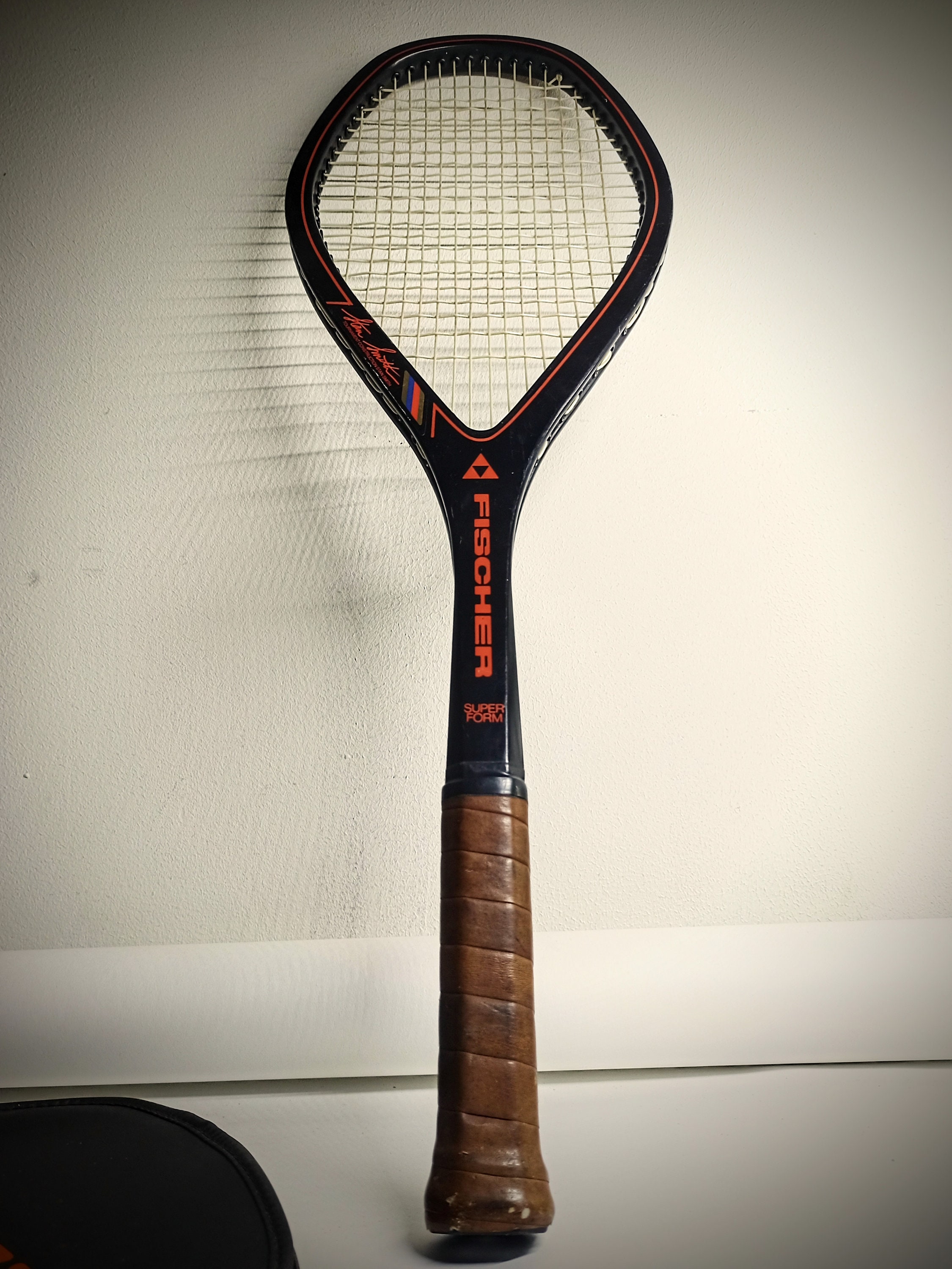 Cool Shaped Vintage FISCHER Tennis Racket - Super Form Stan Smith ...