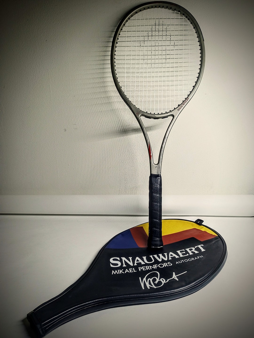 Vintage Collectors Racket Snauwaert Mikael Pernfors AUTOGRAPH Good ...