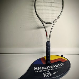 Vintage Collectors Racket Snauwaert Mikael Pernfors AUTOGRAPH Good ...