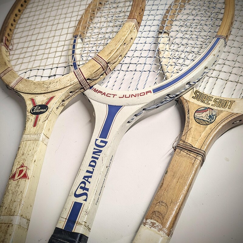 Wooden Tennis Racket - Etsy