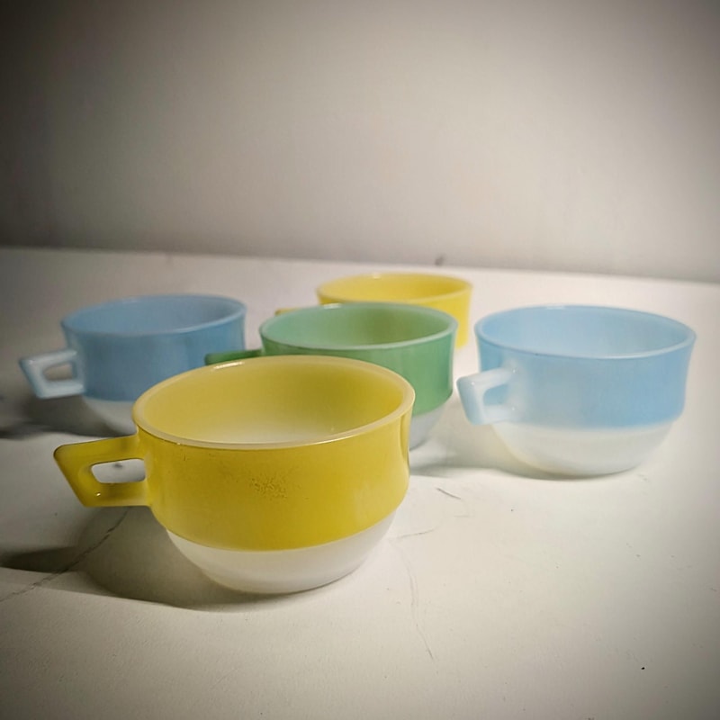 Arcopal Tea Cups - Etsy