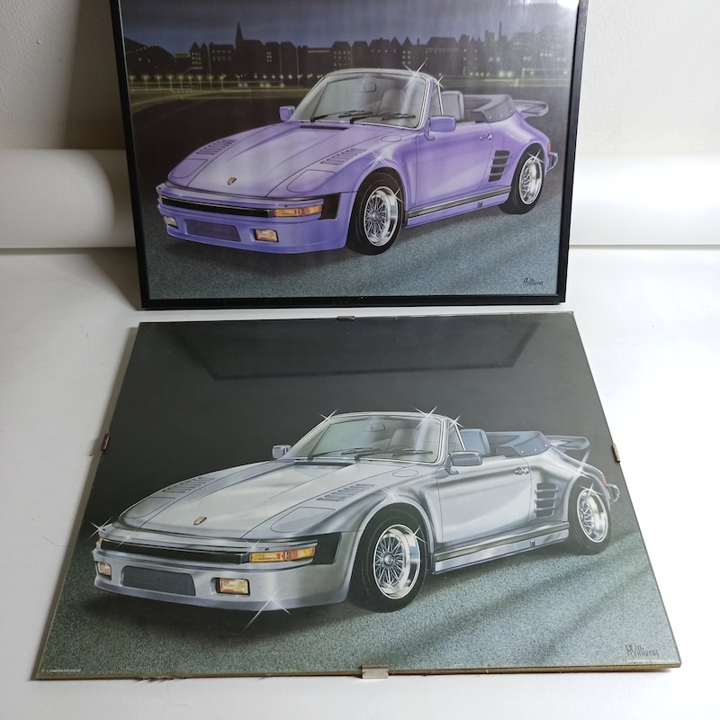 Porsche Art - Etsy