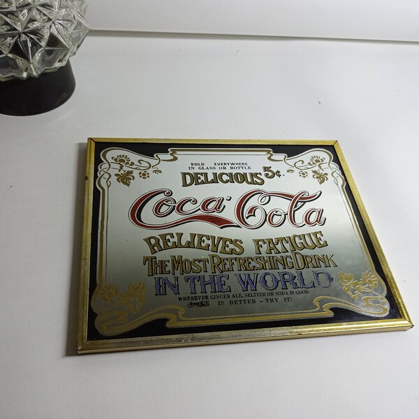 Coca Cola Mirror - Etsy