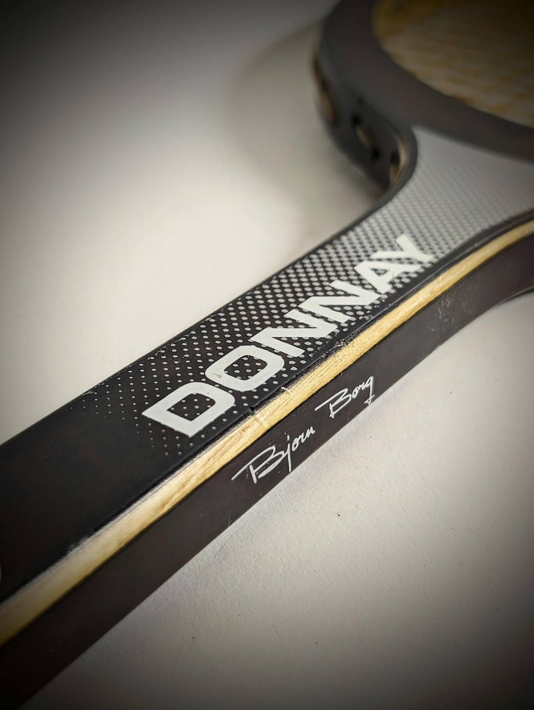 1970's Björn Borg Vintage Used Donnay Wooden Tennis Racket Donnay/ace ...