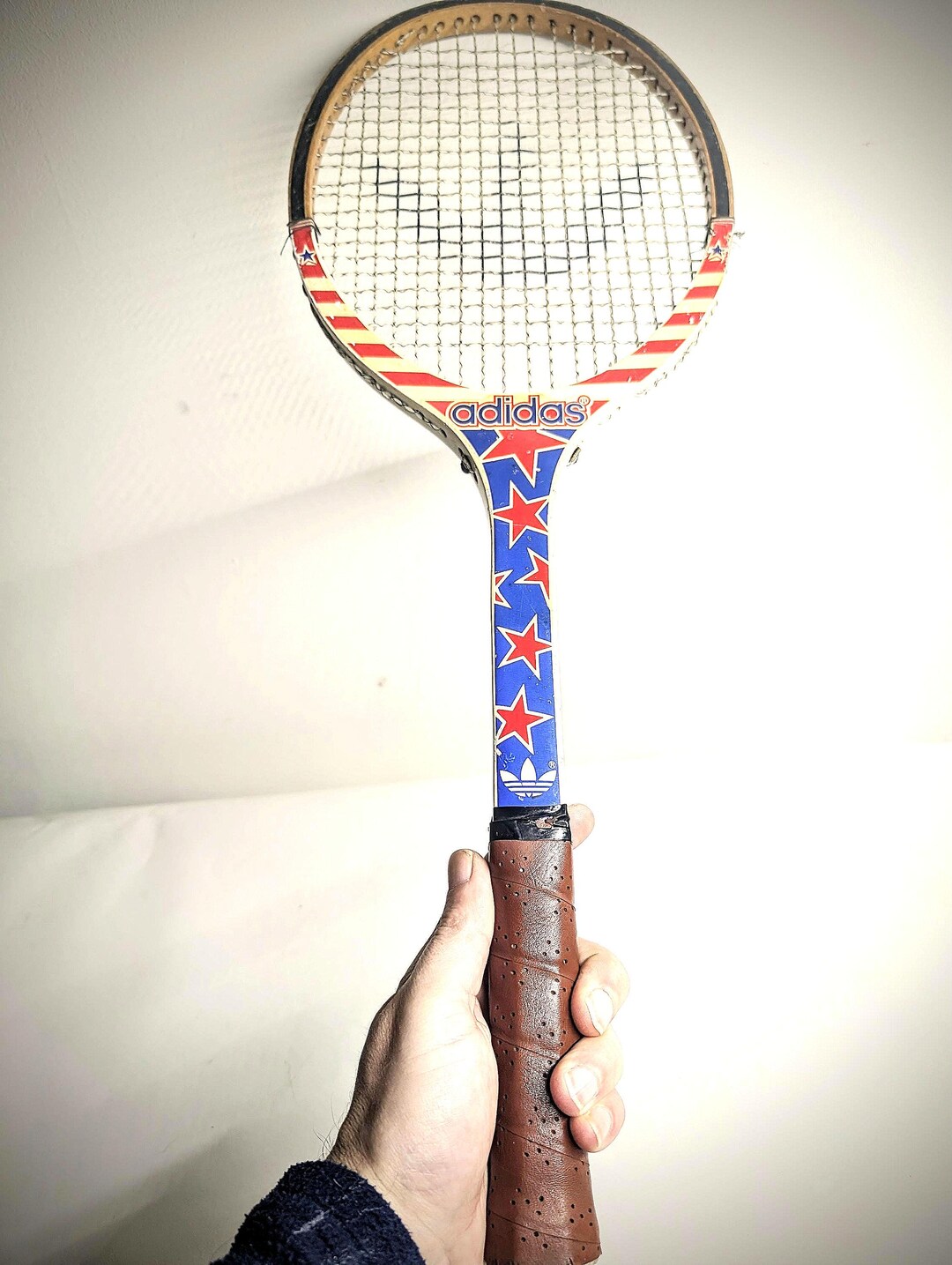 Vintage ADIDAS STARS Cadet Rare Used Tennis Racket Junior! Cool for ...