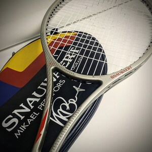 Vintage Collectors Racket Snauwaert Mikael Pernfors AUTOGRAPH Good ...