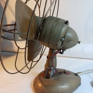 Vintage 1950's 1960's Cool Design Electric Table-desk Fan Industrial - Etsy