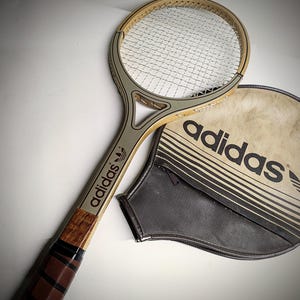 Vintage ADIDAS Tennis Racket MISTRAL Ads 074 *rare With Sleeve* Ads 074 ...