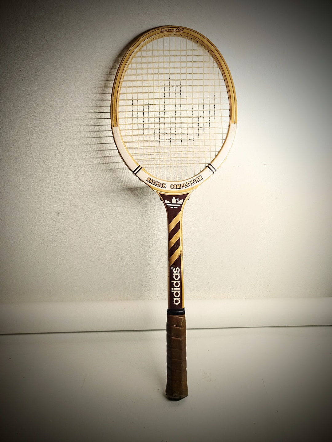 Vintage ADIDAS Tennis Racquet Nastase Competition Rare Good Condition ...