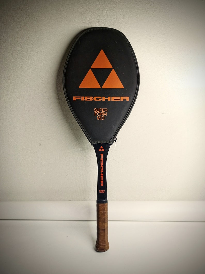 Cool Shaped Vintage FISCHER Tennis Racket - Super Form Stan Smith ...