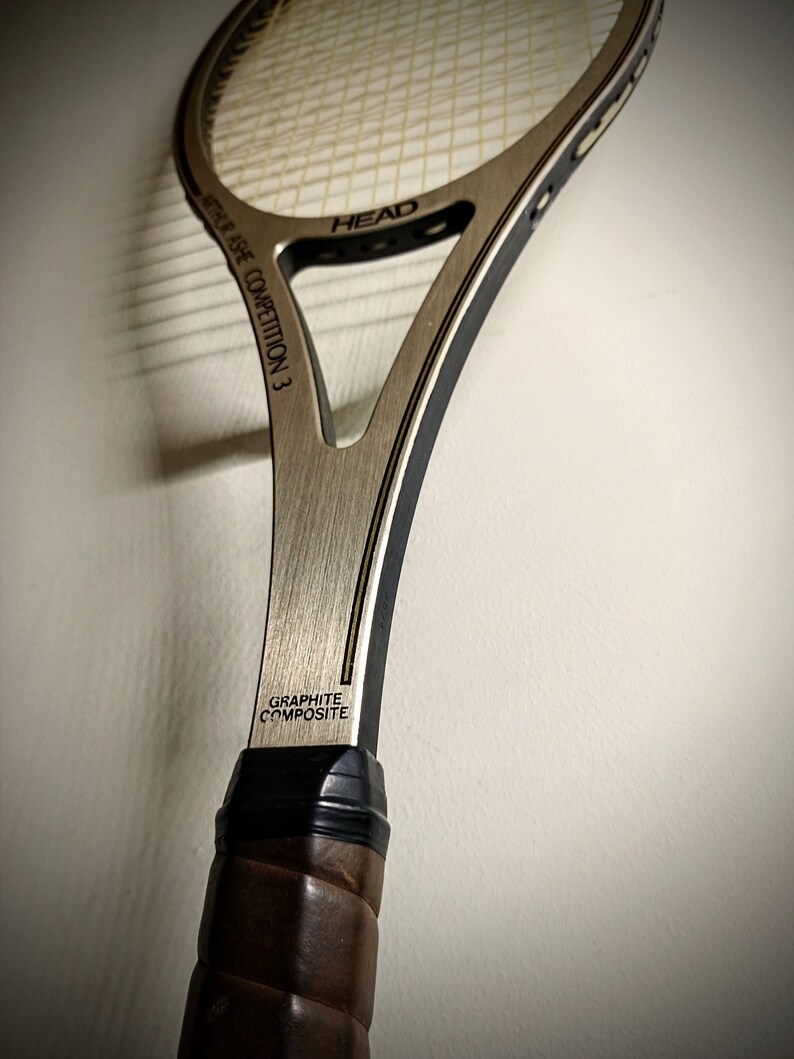 Vintage HEAD arthur Ashe Cup Aluminum/composite Tennis Racket ALU ...