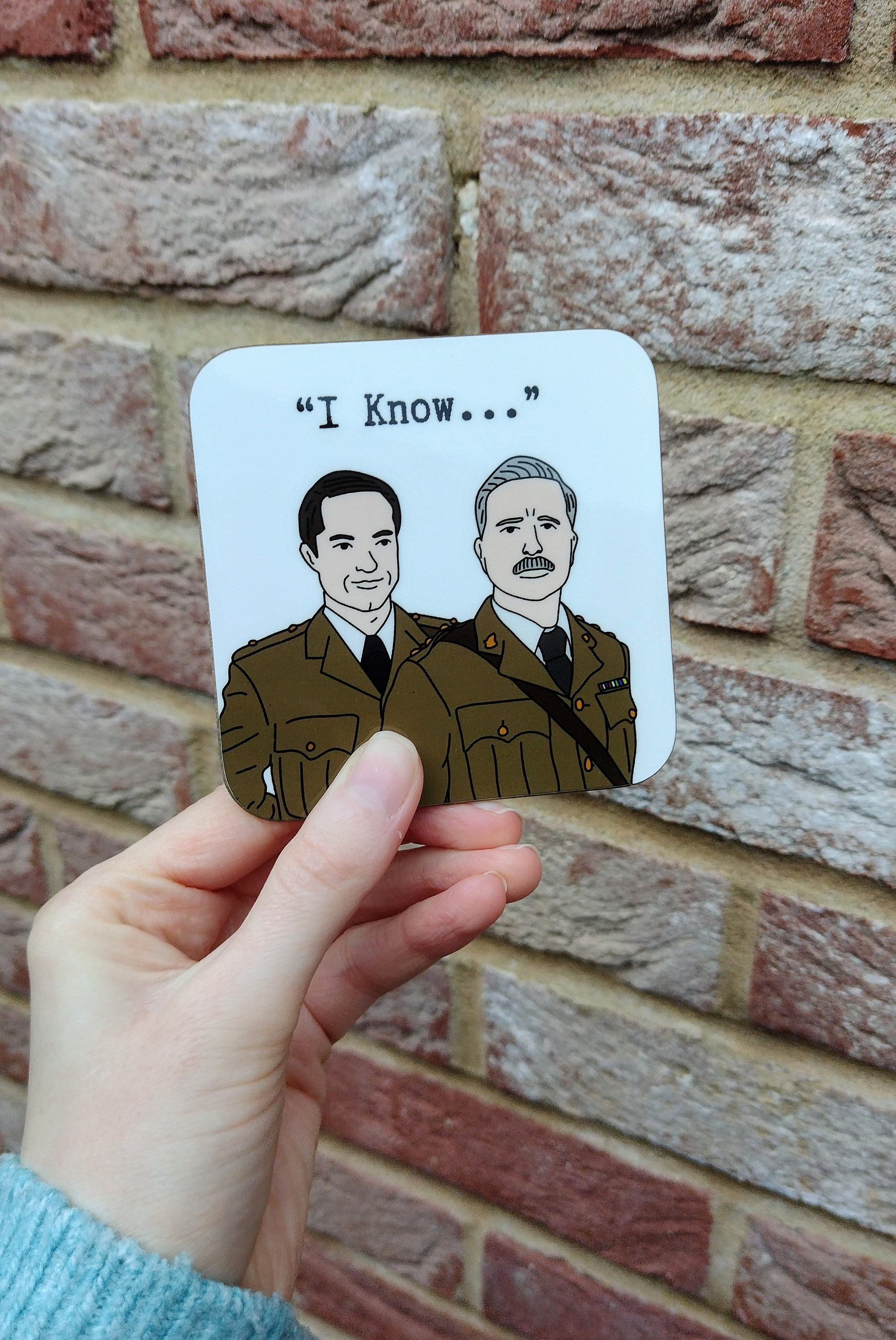 Captain & Havers Coaster Gift | Ghosts Gifts | Ghosts Fan | Anthony ...