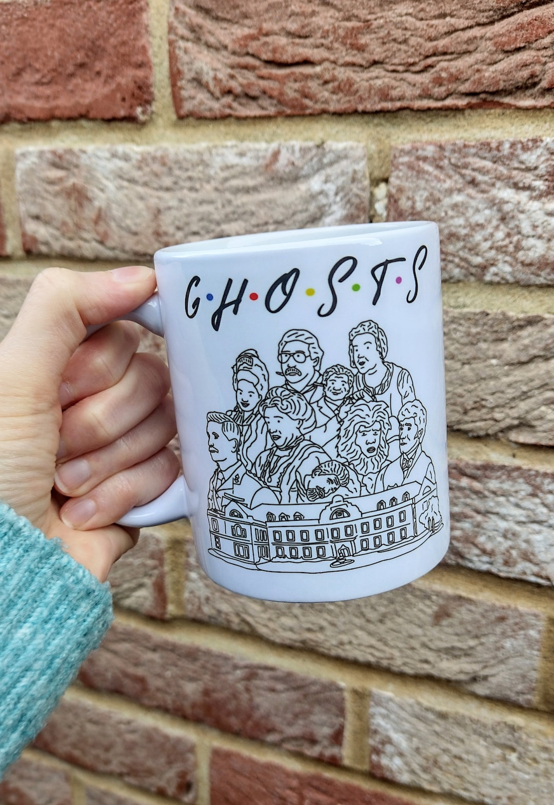 Ghosts Friend Mug Ghosts TV Button House Captain - Etsy