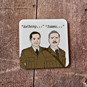 Captain & Havers Coaster Gift | Ghosts Gifts | Ghosts Fan | Anthony ...