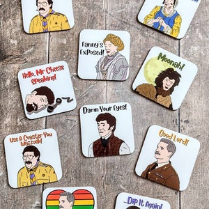 Ghosts Captain Robin Fanny Lady Button Thomas Thorne Pat Coaster - Use ...