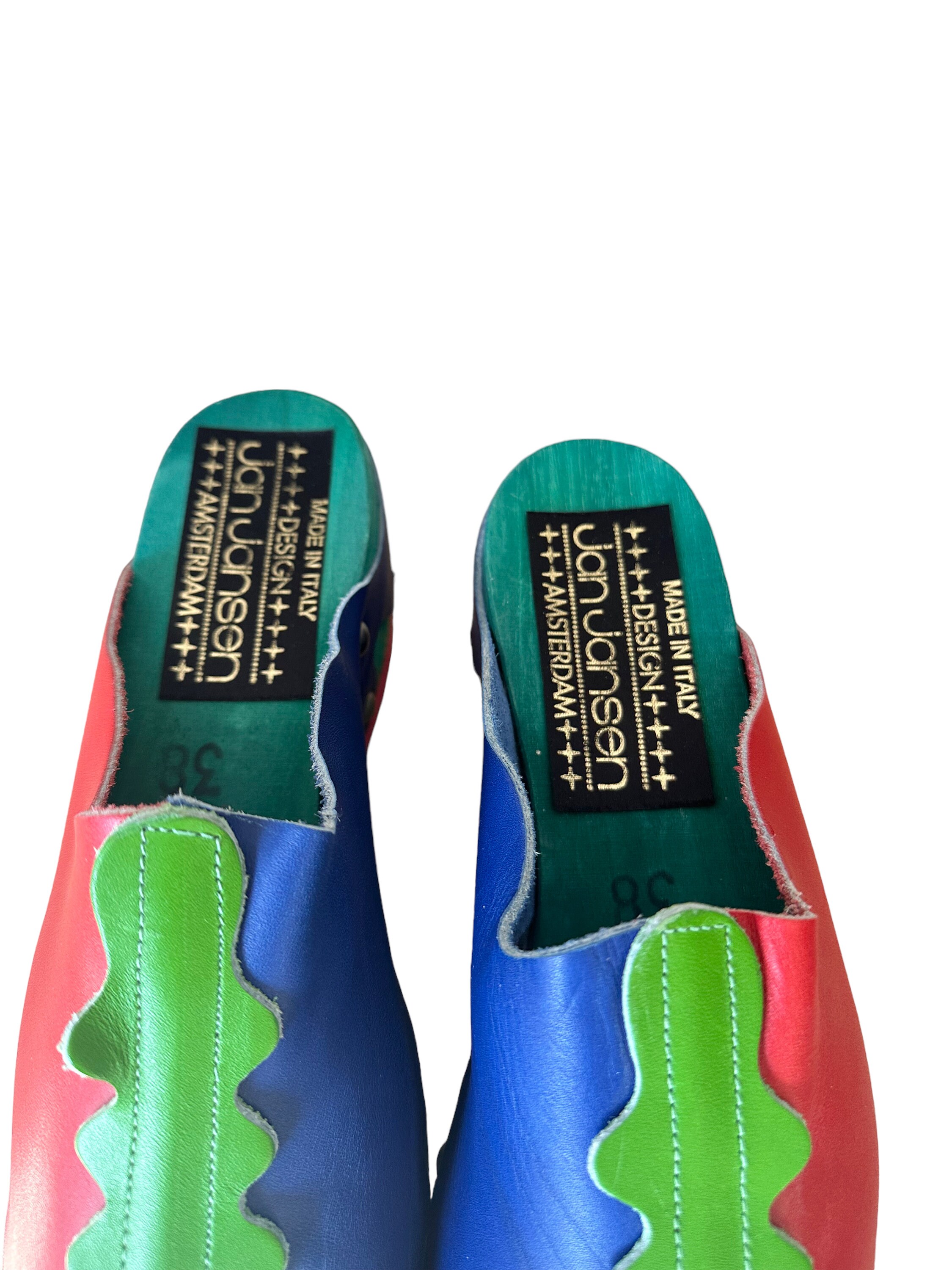 Jan Jansen Dutch Design Shoe Woody Made in Italy Amsterdam Rare the ...