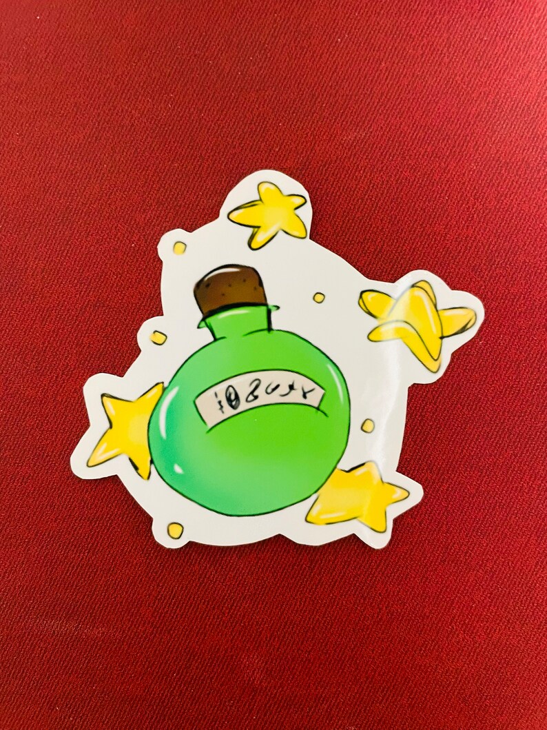 Potion Bottle Sticker - Etsy